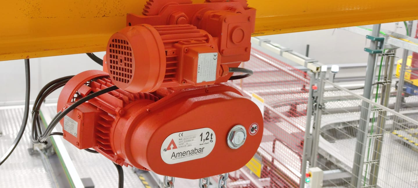 AMENABAR – Talhas e Guinchos Industriais - Angoferraria